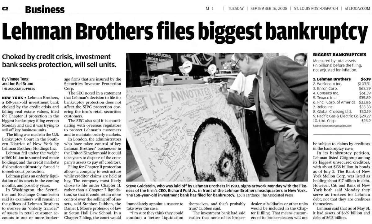 Finance Blog - Mint2Save | 7 things You Need to Know to Understand Lehman Brothers Collapse